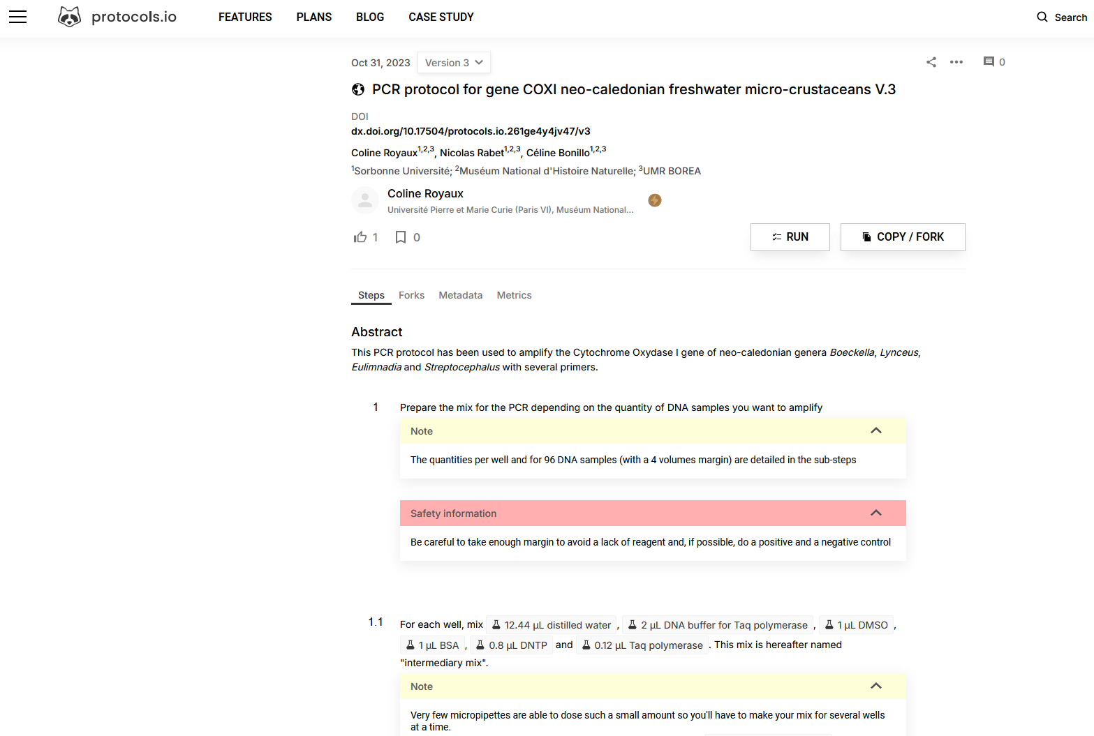 Protocols vs. methods